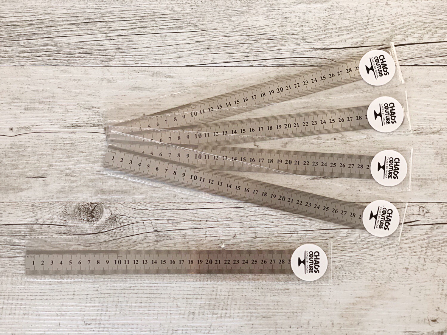 Metal Cake Decorators Ruler